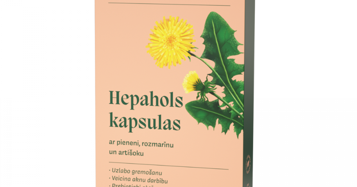 HEPAHOLS KAPSULAS - Dr.Pakalns